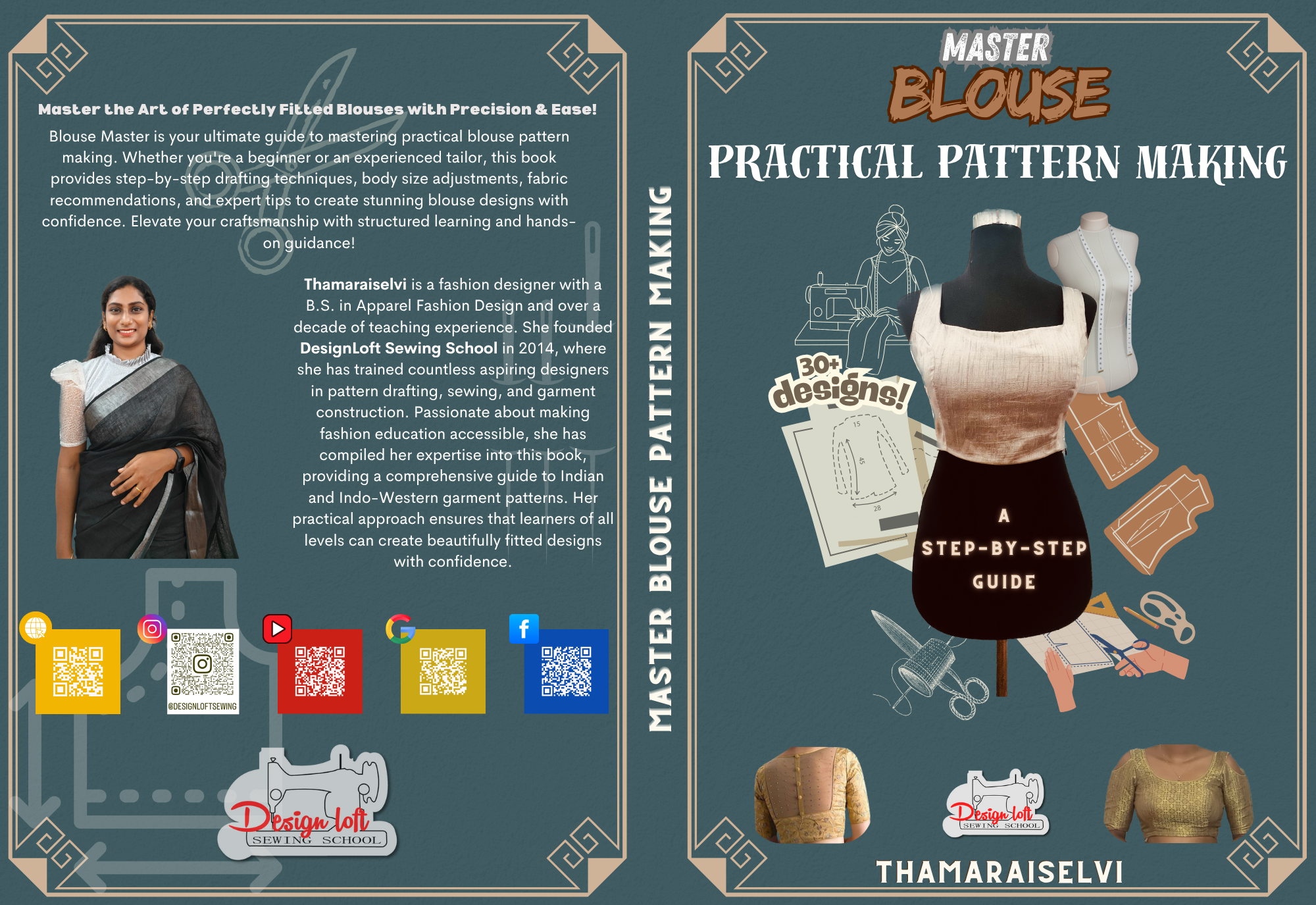 Master Blouse Practical Pattern Making Ebook (English) – Design Loft ...
